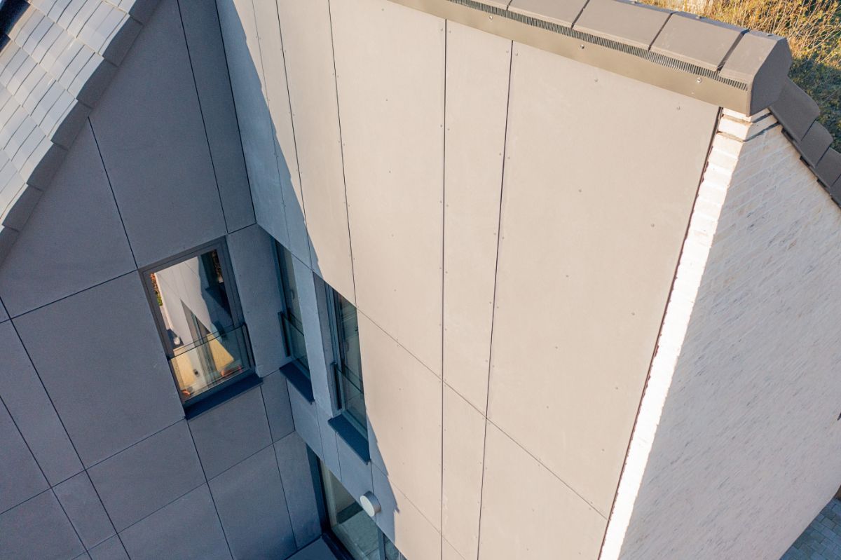 Realisatie Equitone Zomergem - Bouwmaterialen Modde - Heule, Oostkamp, Merelbeke, Aalst, Doornik ...